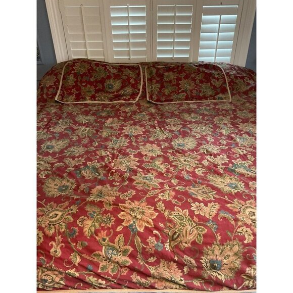 Chaps | Bedding | Chaps Ralph Lauren Queen Annabelle Jacobean Comforter ...